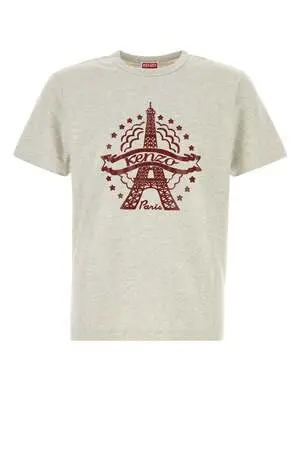 Kenzo Grey Cotton T-shirt