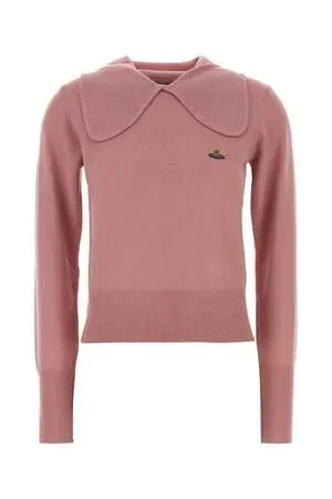 VIVIENNE WESTWOOD Wool Polo Shirt - Pink
