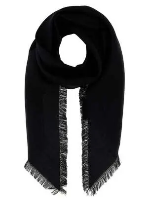 Gucci Silk Blend Foulard - Black