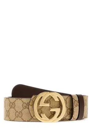 Gucci Printed Canvas Reversible Belt - Multicolor