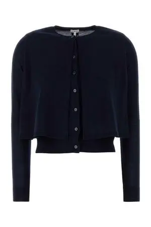 LOEWE LOEWE Midnight Wool Cardigan