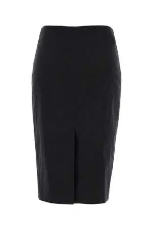 Miu Miu Stretch Poplin Skirt