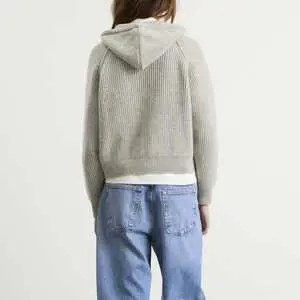 DUNST Hooded Knit Cardigan