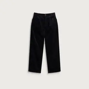 A.p.c. Ricky Double Pleat Corduroyl Trousers - Black