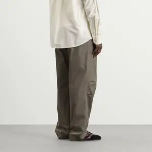 Dries Van Noten Pencks Twill Cotton Trousers