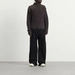 Rick Owens Turtle Neck Knit Jumper