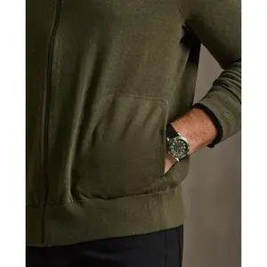 Ralph Lauren Hybrid Mockneck Cardigan