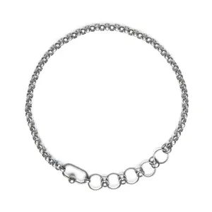 BYWOLFGANG The Rowan Chainmail Carabiner Chain - Silver