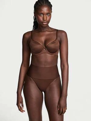 Victoria's Secret Vs X Leonisa High-waist Thong Shaper - Brown