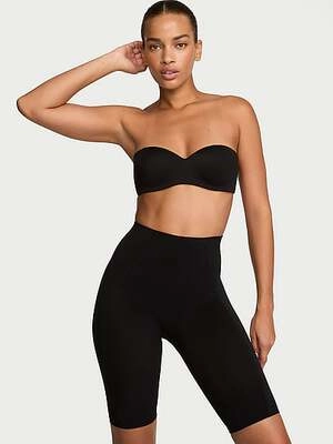 Victoria's Secret Vs X Leonisa Mid-rise Shaper Short - Black