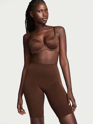 Victoria's Secret Vs X Leonisa Mid-rise Shaper Short - Brown