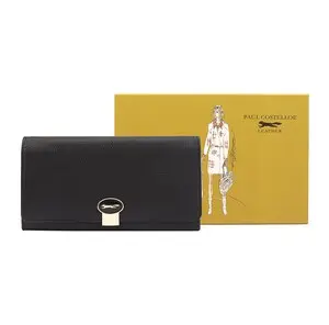 Paul Costelloe Claire Leather Purse - Black