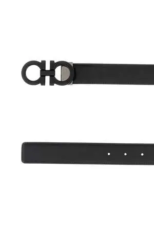 FERRAGAMO Leather Reversible Belt