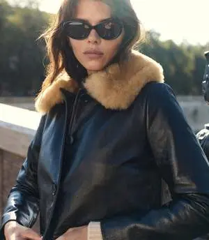 DÔEN Seville Leather Jacket