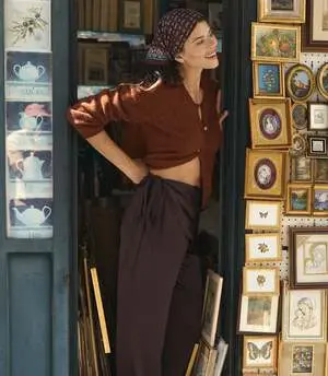 DÔEN Peroline Cashmere Cardigan