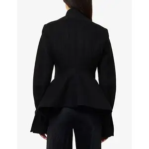 Rick Owens Moog Wrap-front Wool-blend Jacket