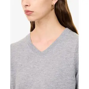 Dissh Livia V-neck Knitted Merino-wool Jumper