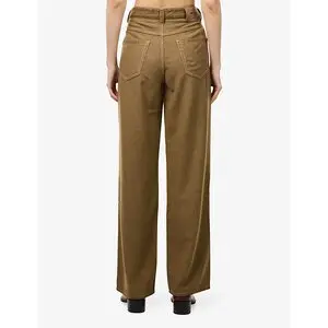 UMA WANG Phyllis Straight-leg Wool-blend Trousers