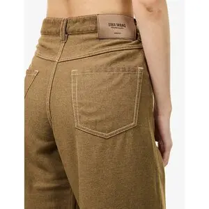 UMA WANG Phyllis Straight-leg Wool-blend Trousers