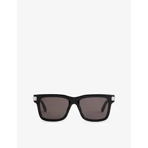 RETROSUPERFUTURE X Mm6 Square-framed Acetate Sunglasses - Black