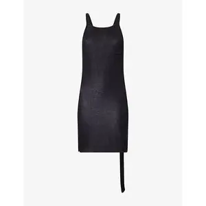 Rick Owens Racerback Cotton Tank Top - Black