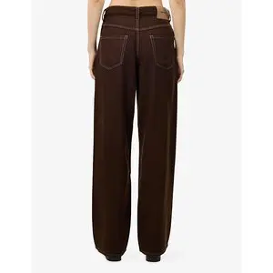 UMA WANG Phyllis Straight-leg Wool-blend Trousers