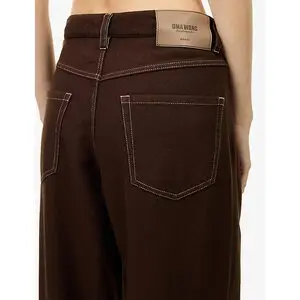 UMA WANG Phyllis Straight-leg Wool-blend Trousers