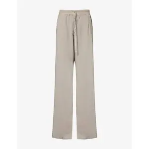 Rick Owens Geth Belas Cotton Jogging Bottoms - Mineral