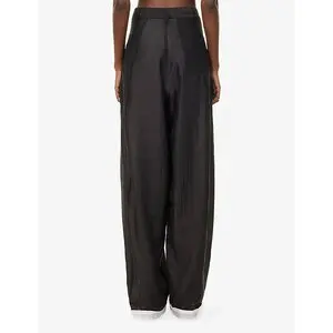DARKPARK Phebe Double-sided Wide-leg Sheer Woven Trousers