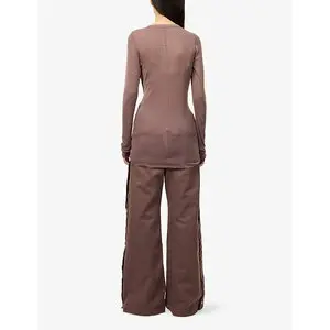 Rick Owens Basic Long-sleeve Cotton T-shirt