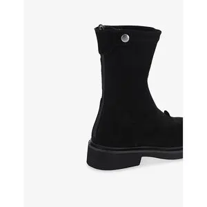 Steve Madden Myer Flat Suede Ankle Boots