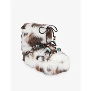 Steve Madden Miro Faux-fur Ankle Boots