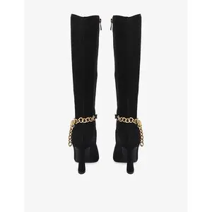 Steve Madden Skorcher Suede Heeled Knee-high Boots