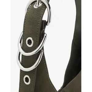 BOSS Faux-suede Hobo Bag