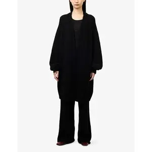 Frenckenberger Big Knit Wool-and-cashmere Cardigan - Black