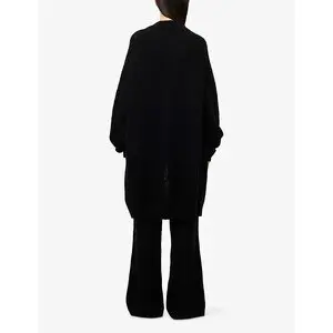 Frenckenberger Big Knit Wool-and-cashmere Cardigan - Black