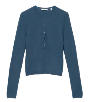 DÔEN Heath Cashmere Henley