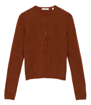DÔEN Heath Cashmere Henley