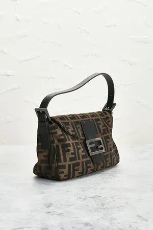 Fendi Zucca Baguette Shoulder Bag