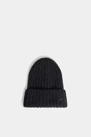 Dsquared2 Après Ski Knit Beanie - Black