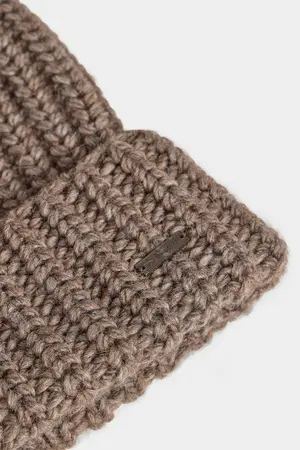 Dsquared2 Après Ski Knit Beanie - Brown