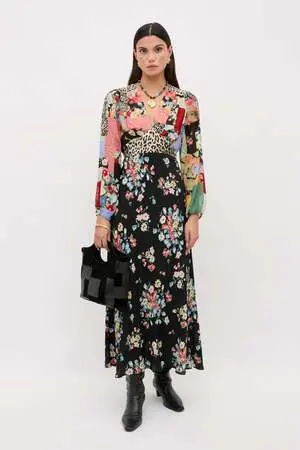 Rixo Kaila Amelia Patchwork Mix Regular - Multi