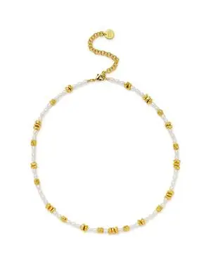 AMBER SCEATS Valuka Necklace - Gold
