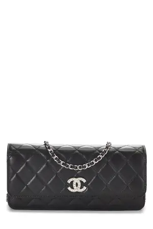 CHANEL Chanel Lambskin CC Crossbody Bag