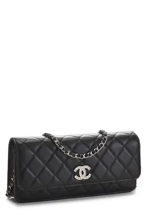 Chanel Lambskin Cc Crossbody Bag