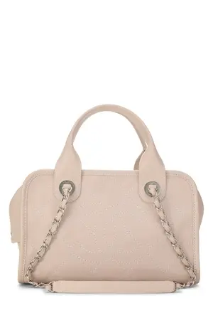 Chanel Quilted Caviar Deauville Bowler
