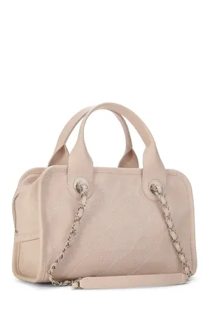 Chanel Quilted Caviar Deauville Bowler
