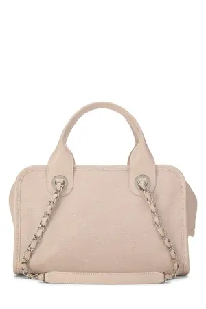 Chanel Quilted Caviar Deauville Bowler