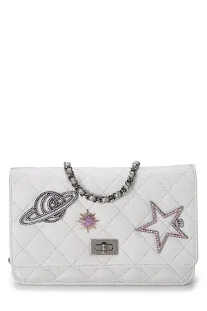Chanel Canvas Space Charms Reissue Wallet On Chain