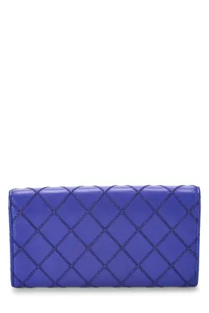 Chanel Lambskin Long Flap Wallet